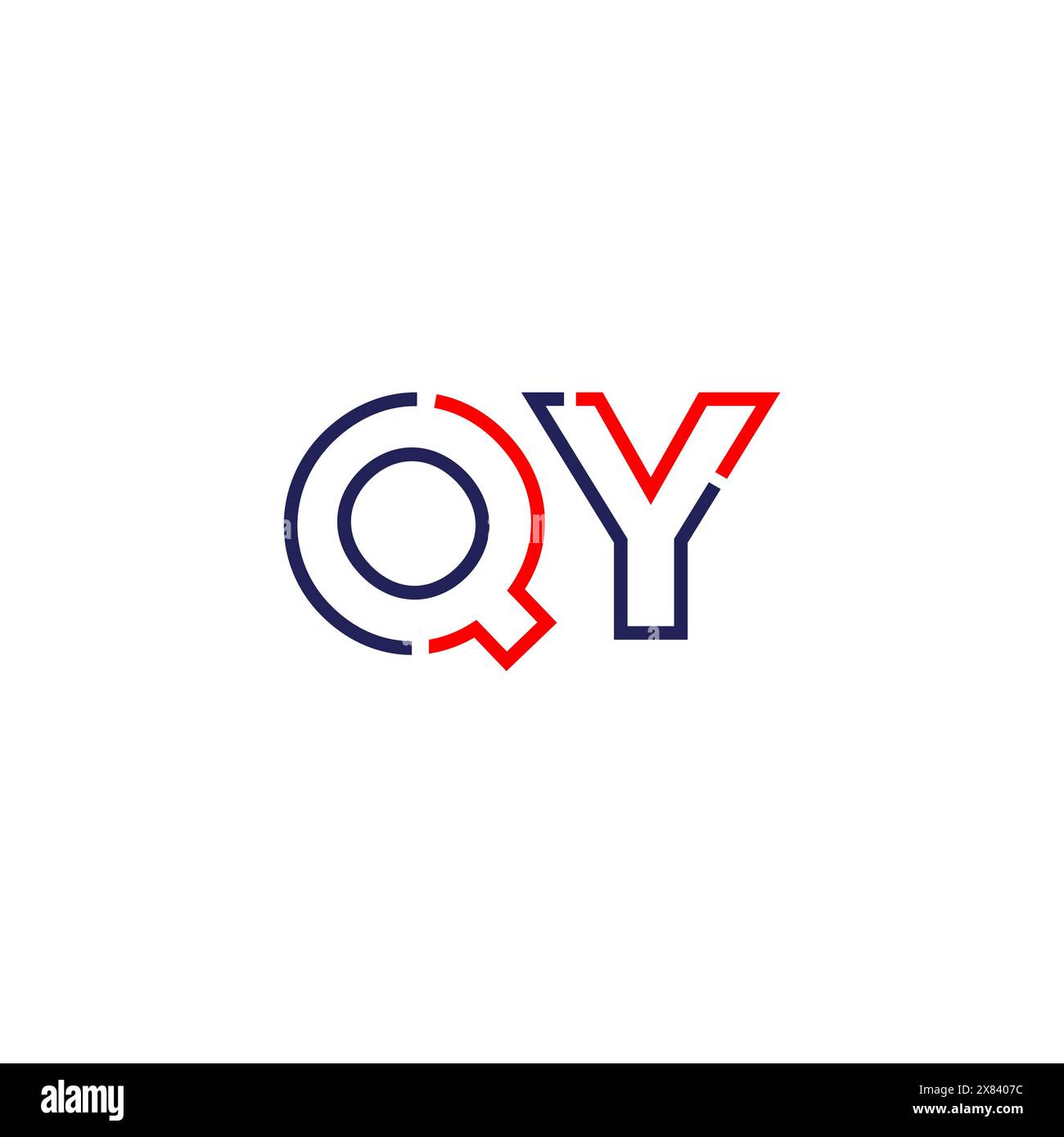 QY tech logo concept design Stock Vector Image & Art - Alamy