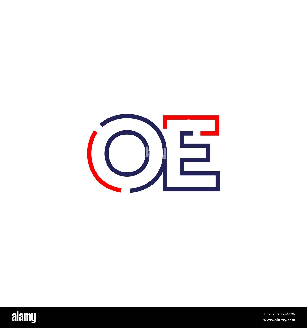 Oe logo design hi-res stock photography and images - Alamy