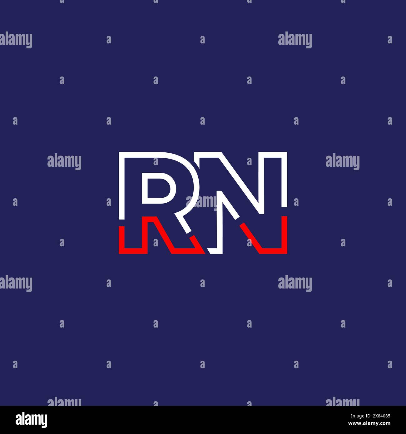 RN tech logo concept design Stock Vector Image & Art - Alamy