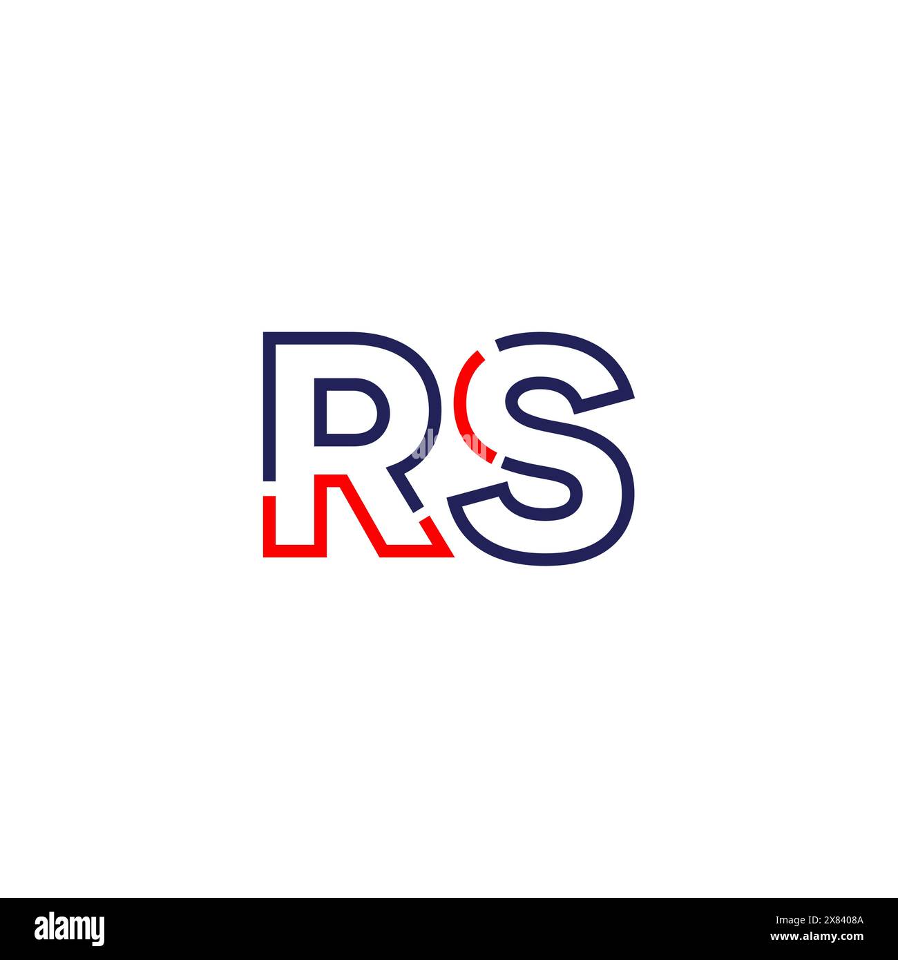 RS tech logo concept design Stock Vector Image & Art - Alamy