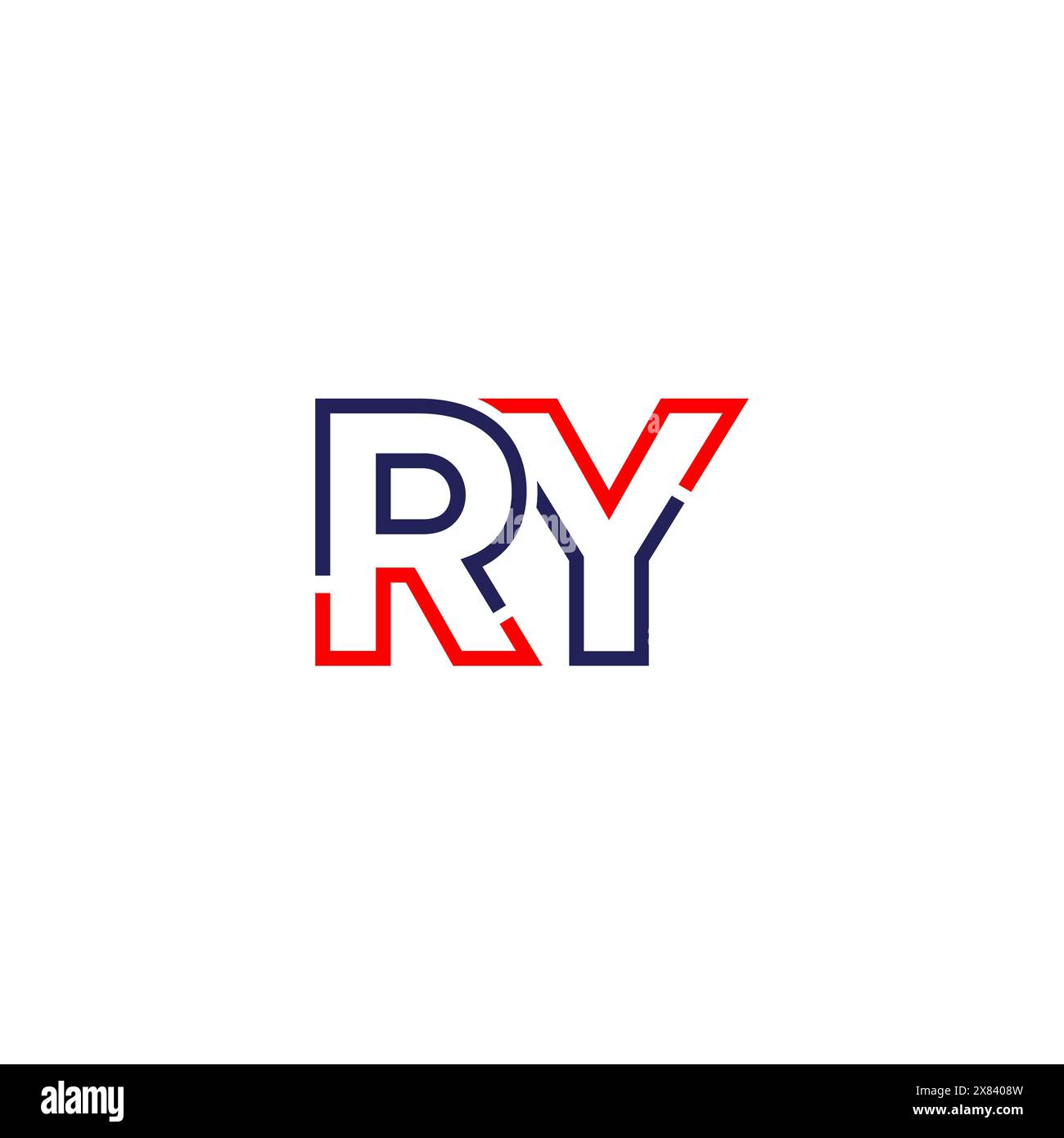 RY tech logo concept design Stock Vector Image & Art - Alamy