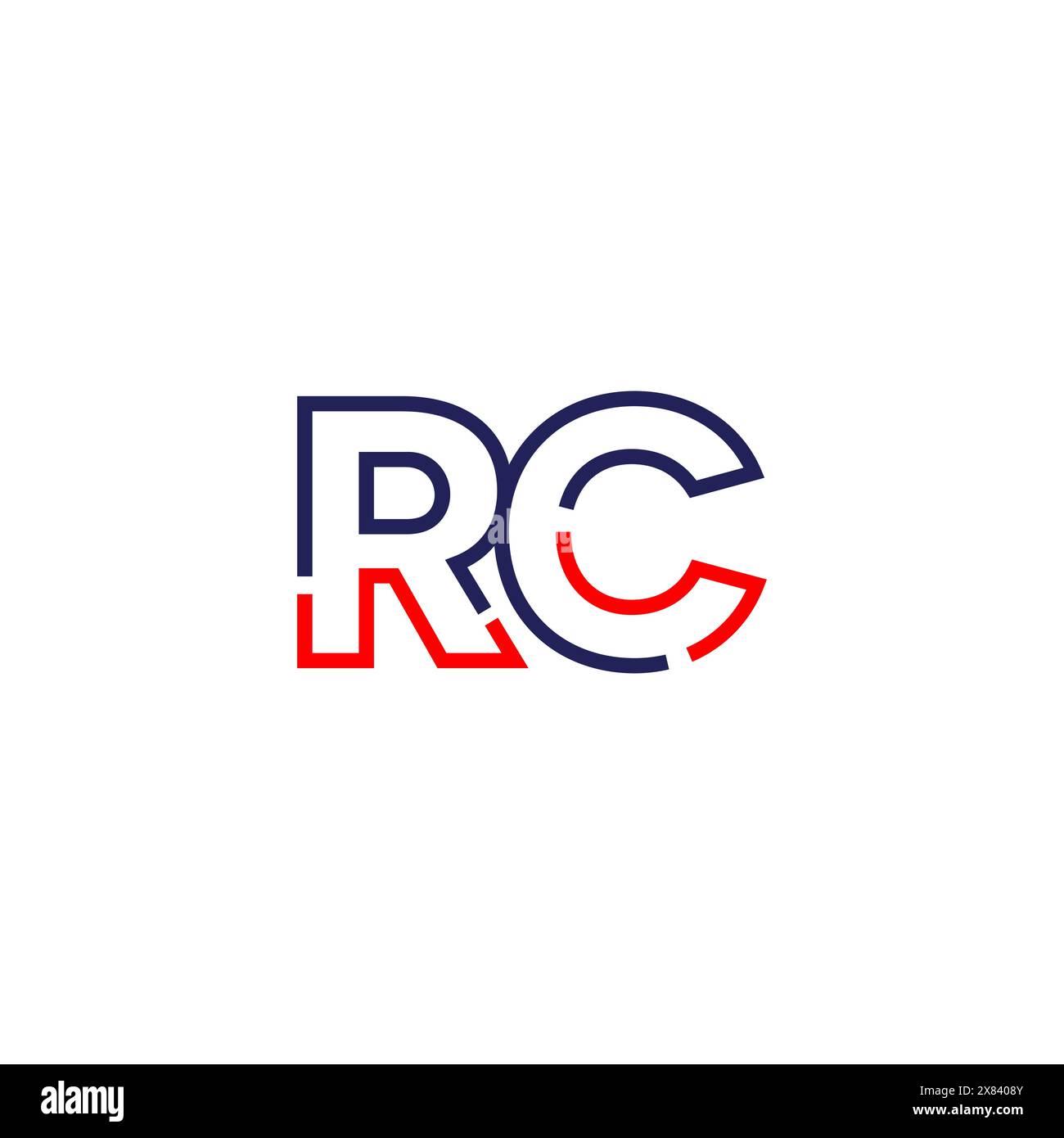 RC tech logo concept design Stock Vector Image & Art - Alamy