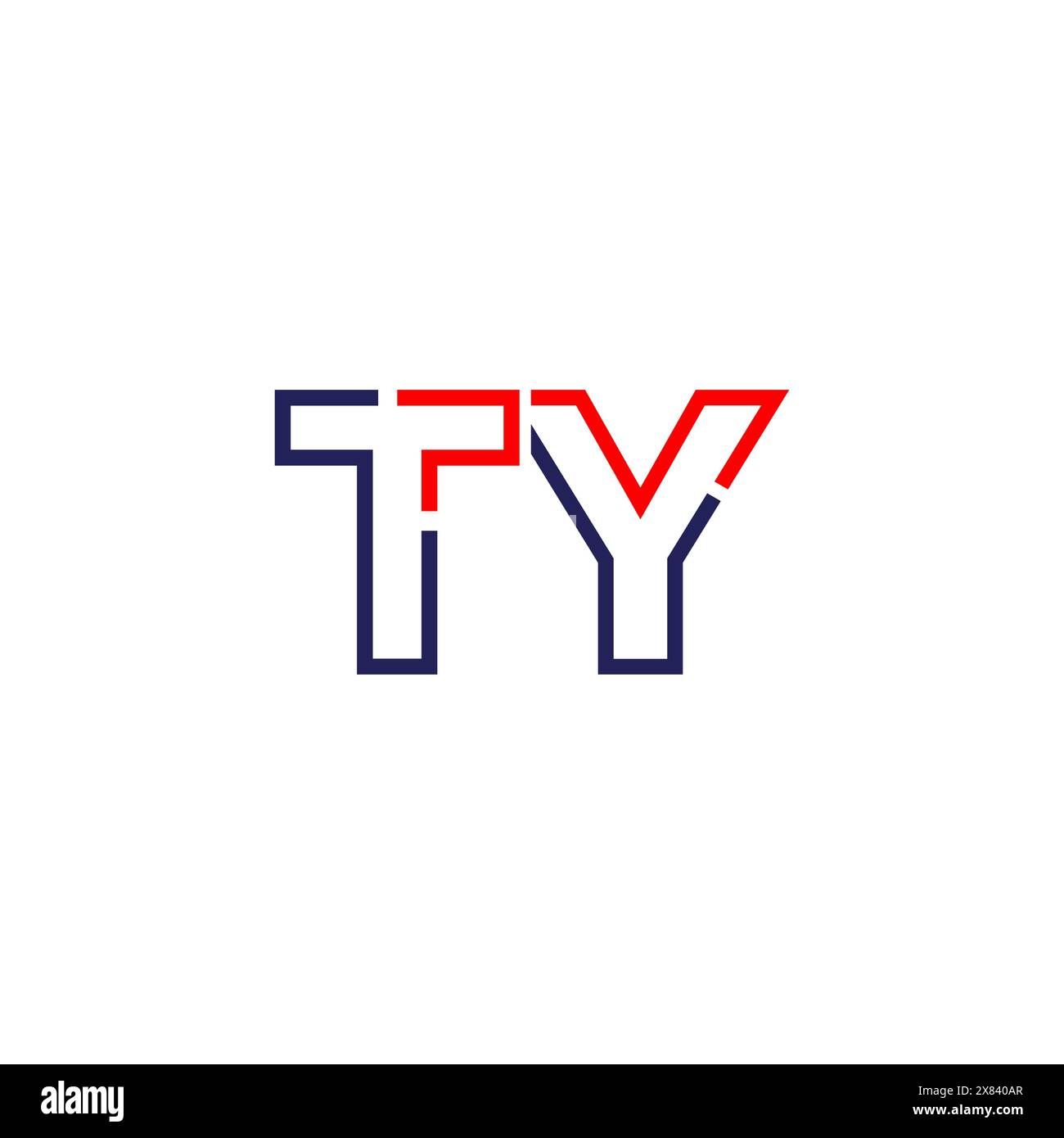 TY tech logo concept design Stock Vector Image & Art - Alamy