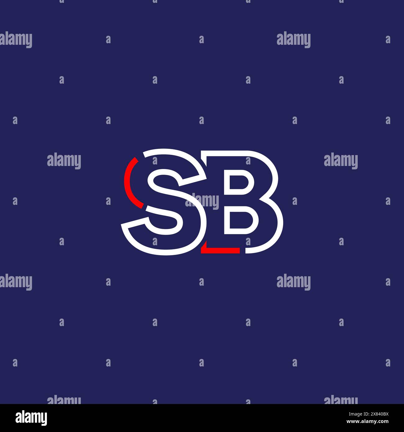 SB tech logo concept design Stock Vector Image & Art - Alamy