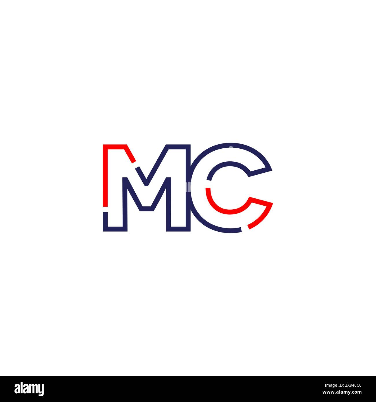 MC tech logo concept design Stock Vector Image & Art - Alamy