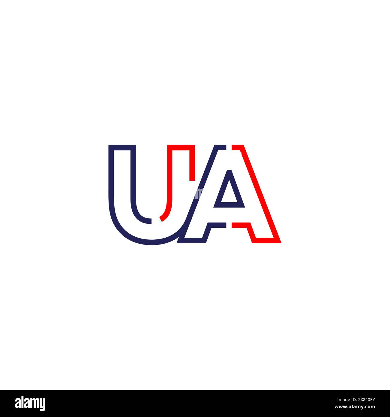UA tech logo concept design Stock Vector Image & Art - Alamy