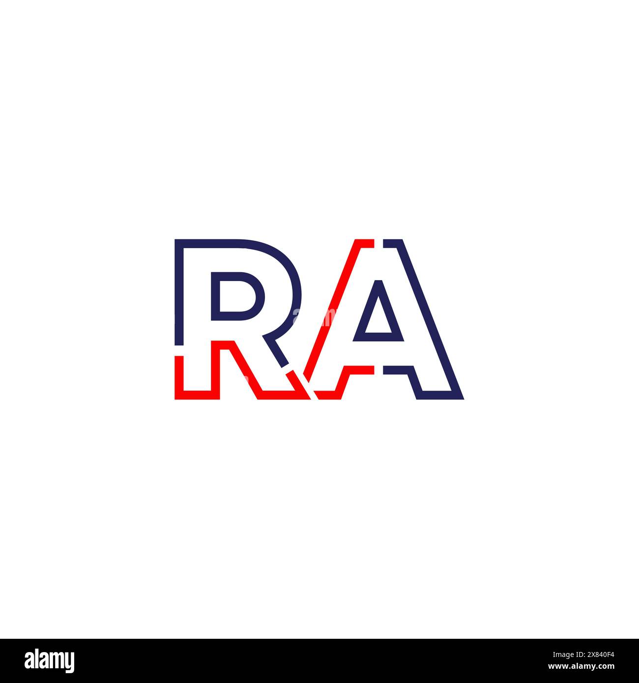 Ra logo design Cut Out Stock Images & Pictures - Alamy
