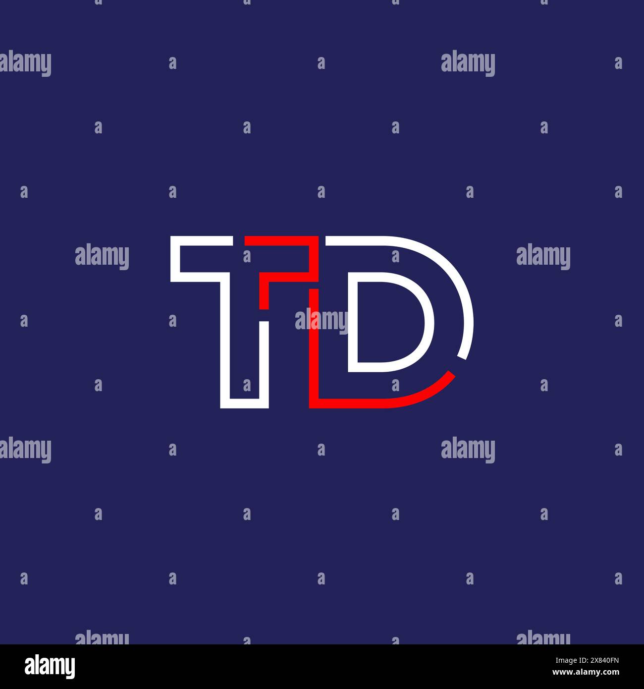 Td symbol vector vectors hi-res stock photography and images - Alamy