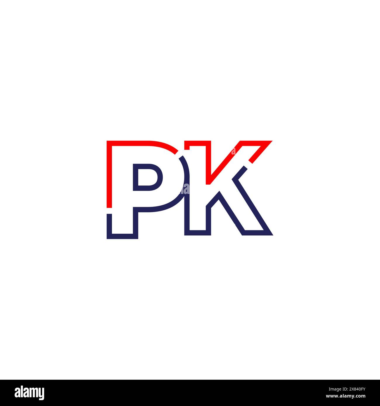 PK tech logo concept design Stock Vector Image & Art - Alamy