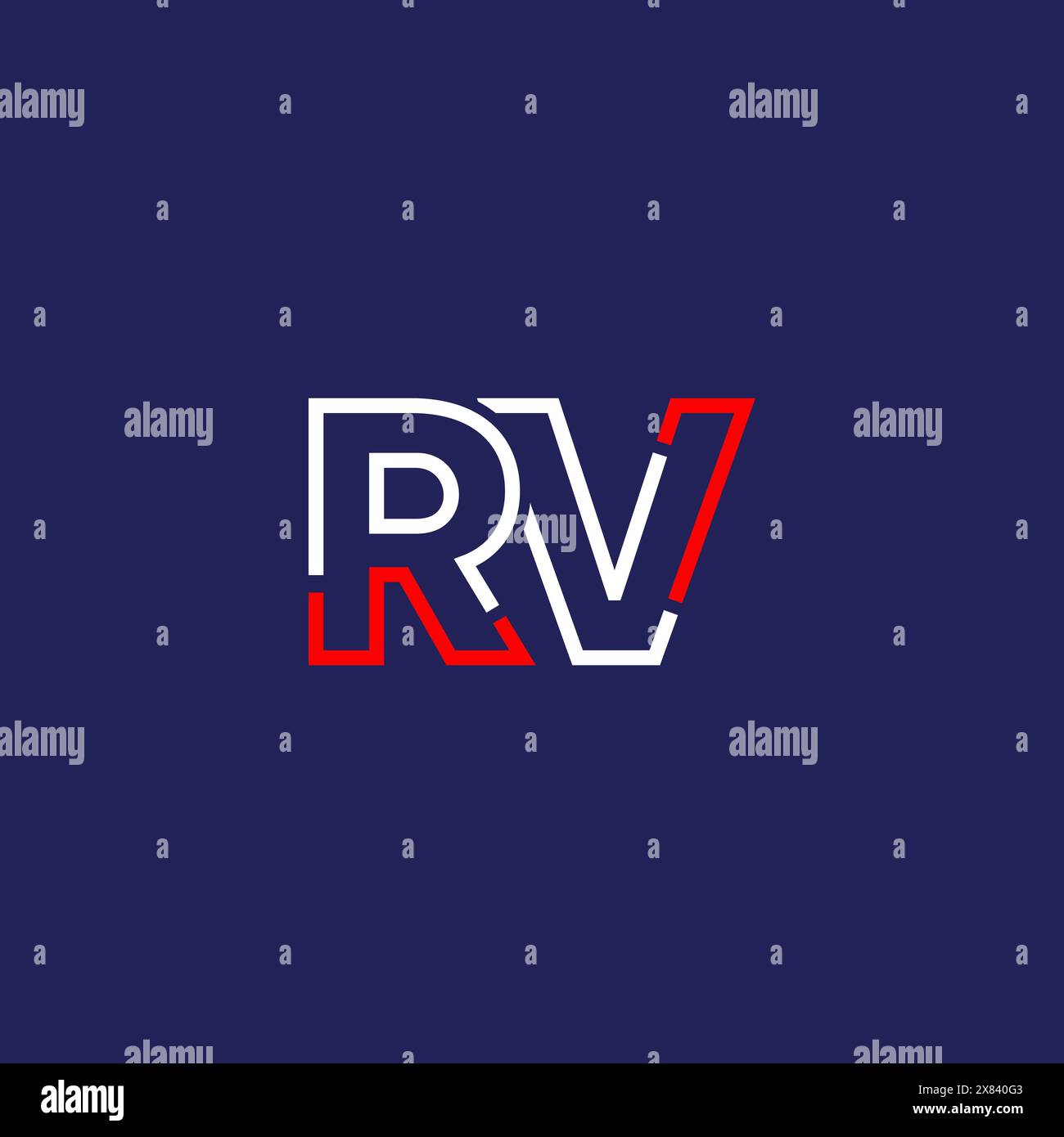 RV tech logo concept design Stock Vector Image & Art - Alamy