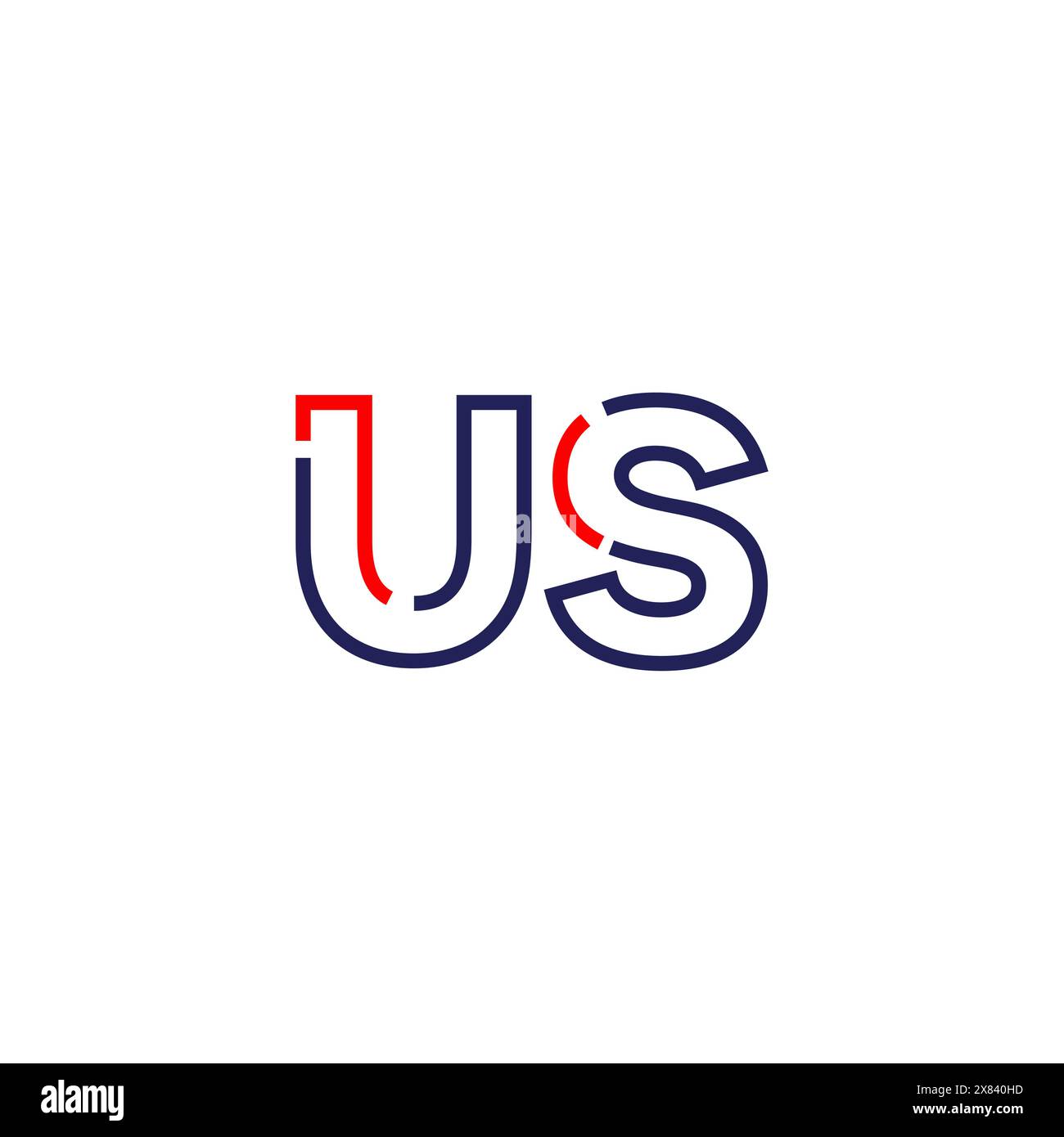 US tech logo concept design Stock Vector Image & Art - Alamy