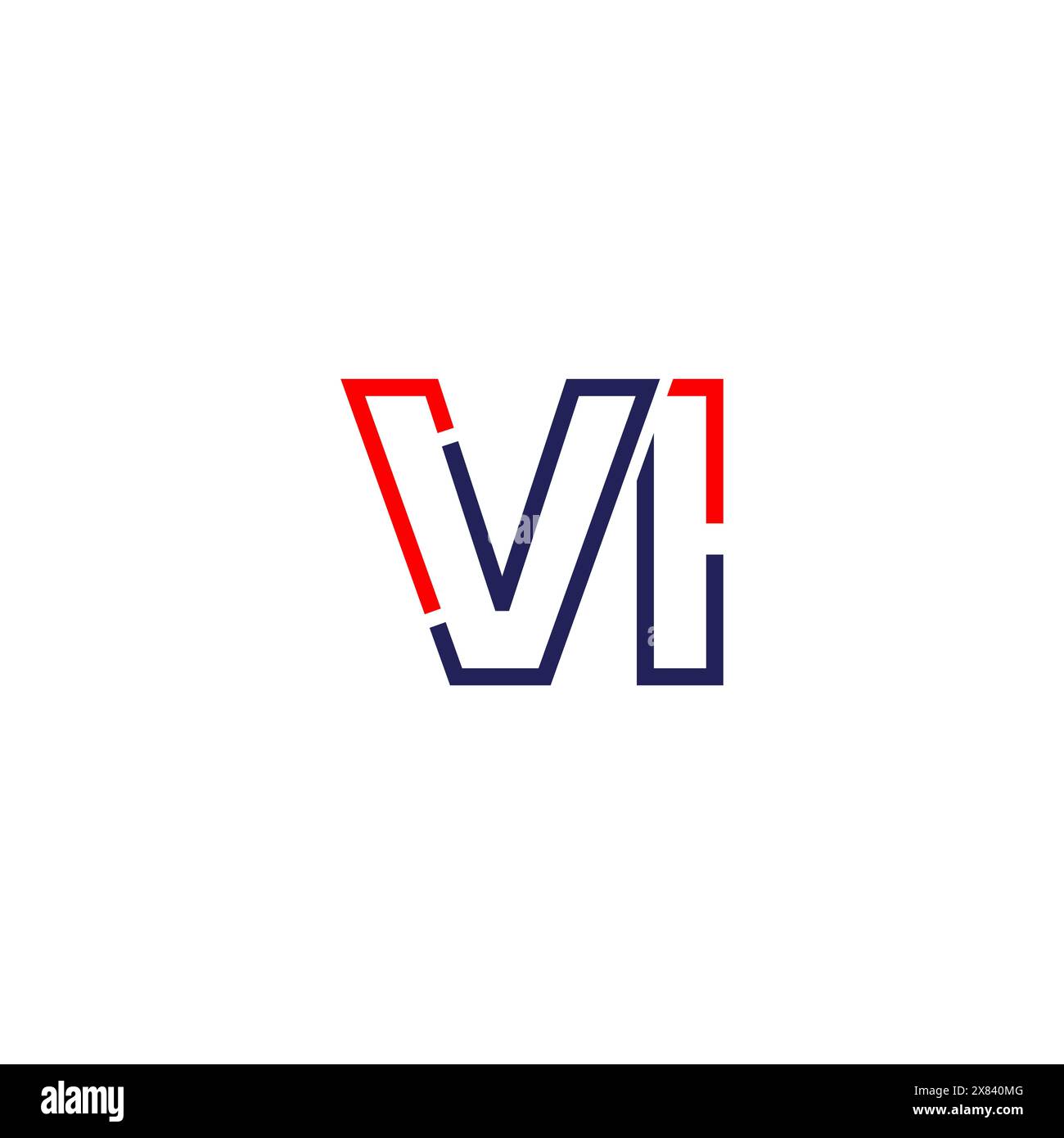 VI tech logo concept design Stock Vector Image & Art - Alamy