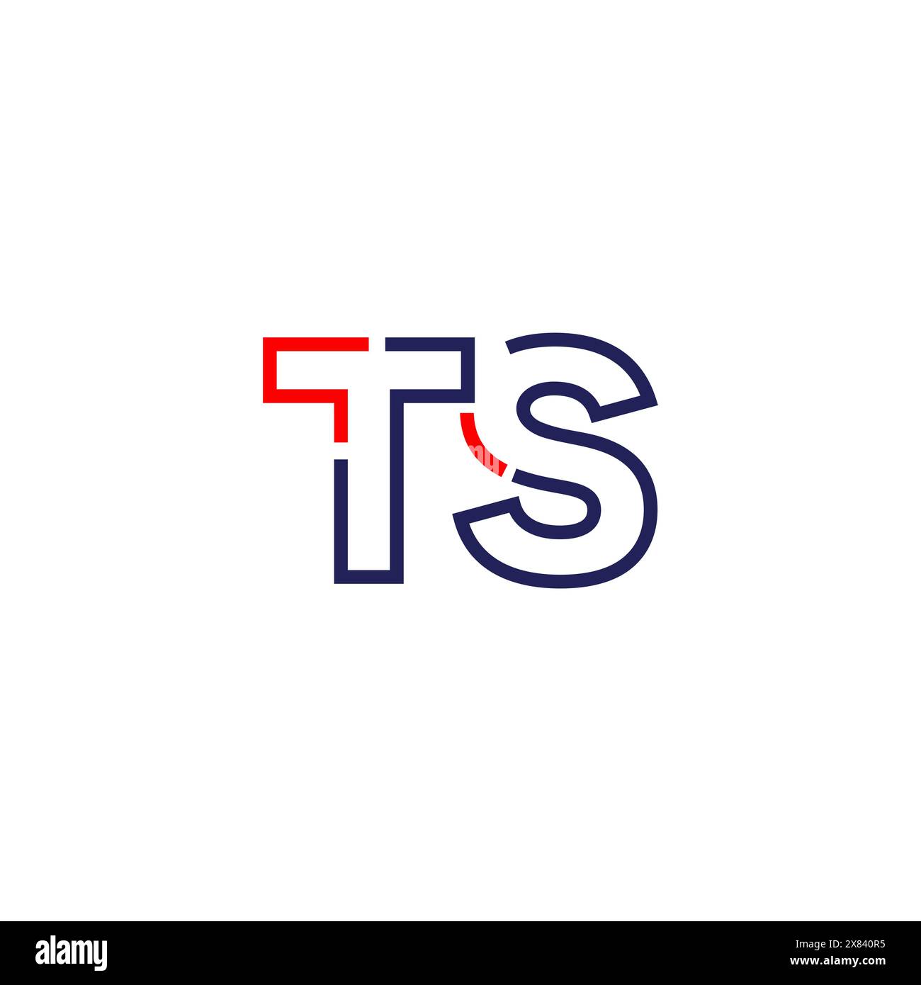 TS tech logo concept design Stock Vector Image & Art - Alamy