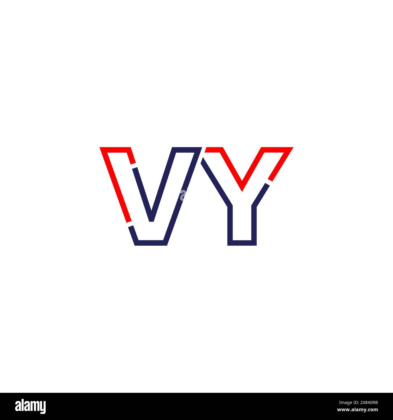 VY tech logo concept design Stock Vector Image & Art - Alamy
