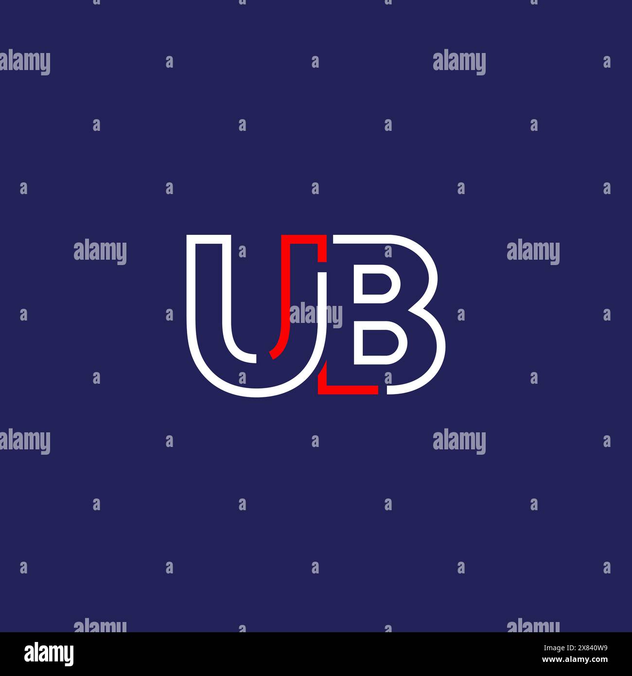 UB tech logo concept design Stock Vector Image & Art - Alamy