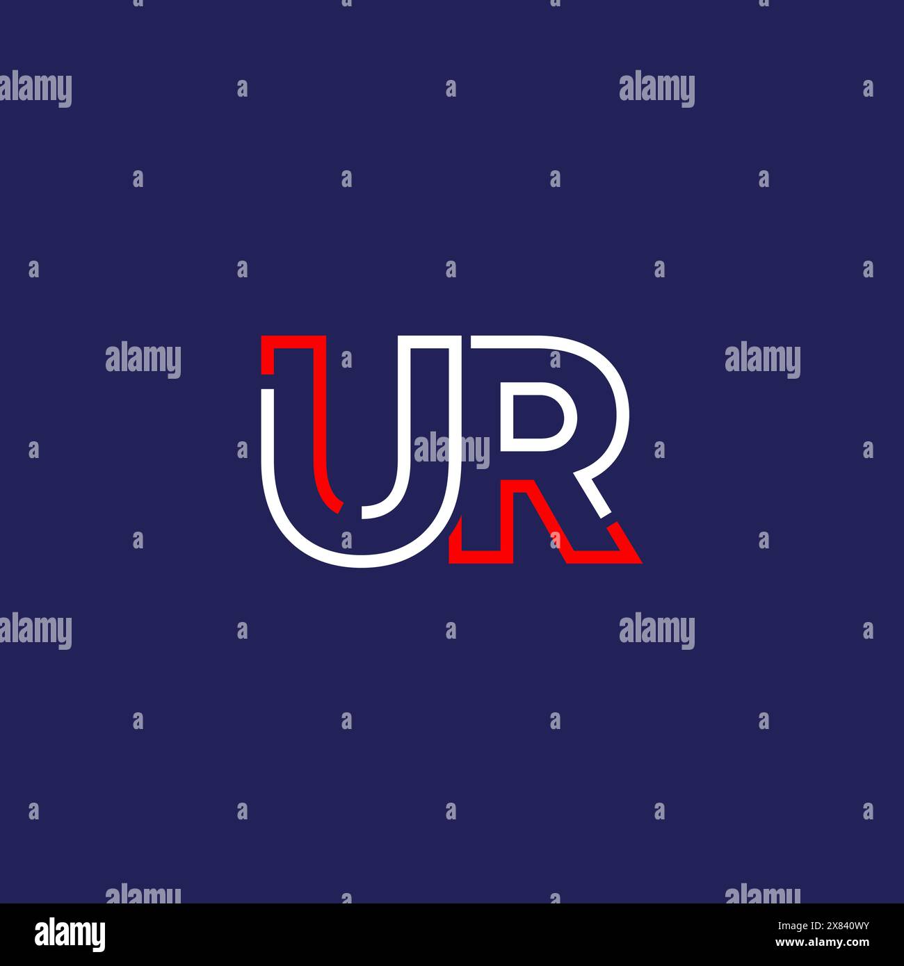 Ur logo design hi-res stock photography and images - Alamy
