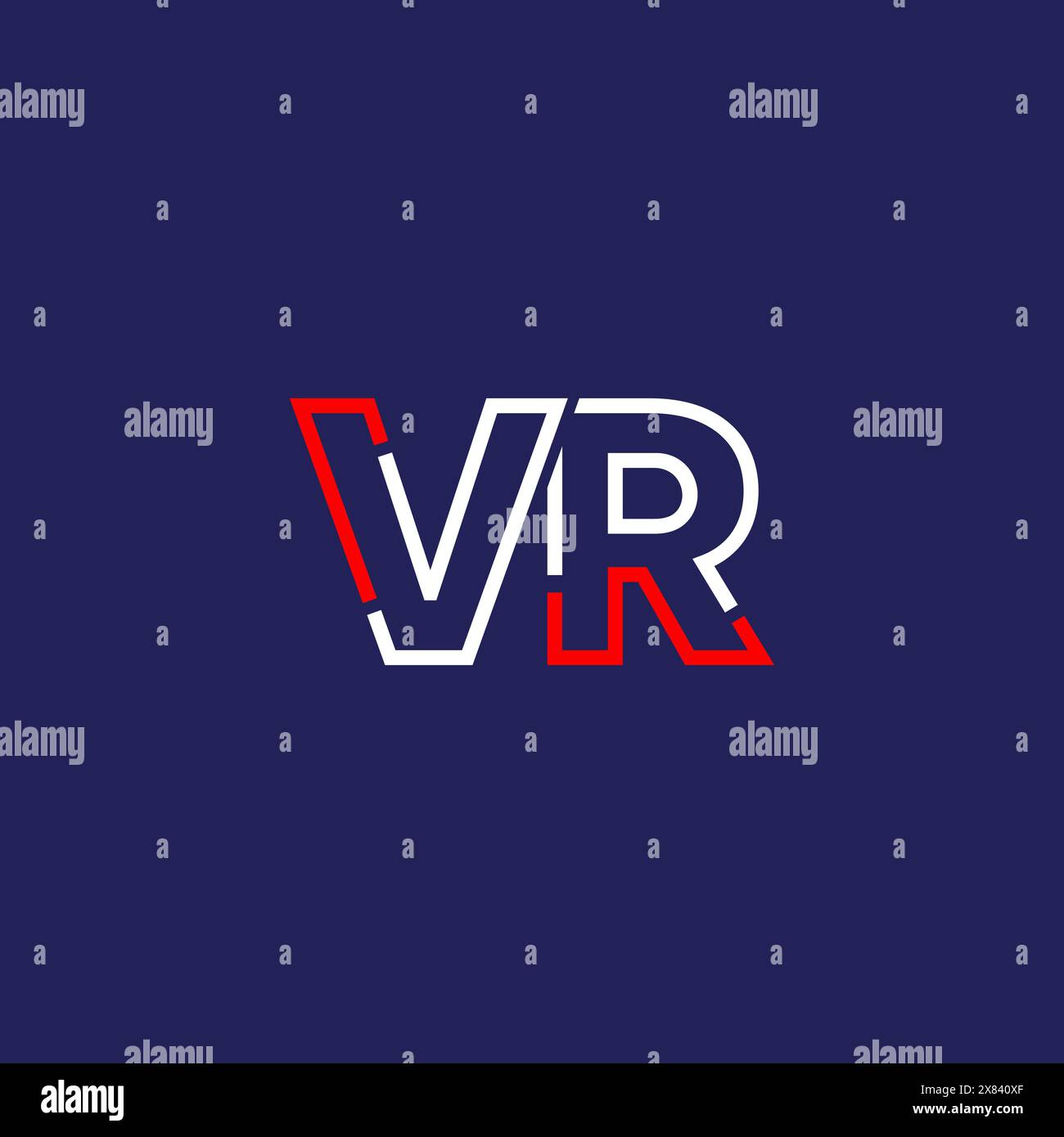 Vr game wireframe Stock Vector Images - Alamy