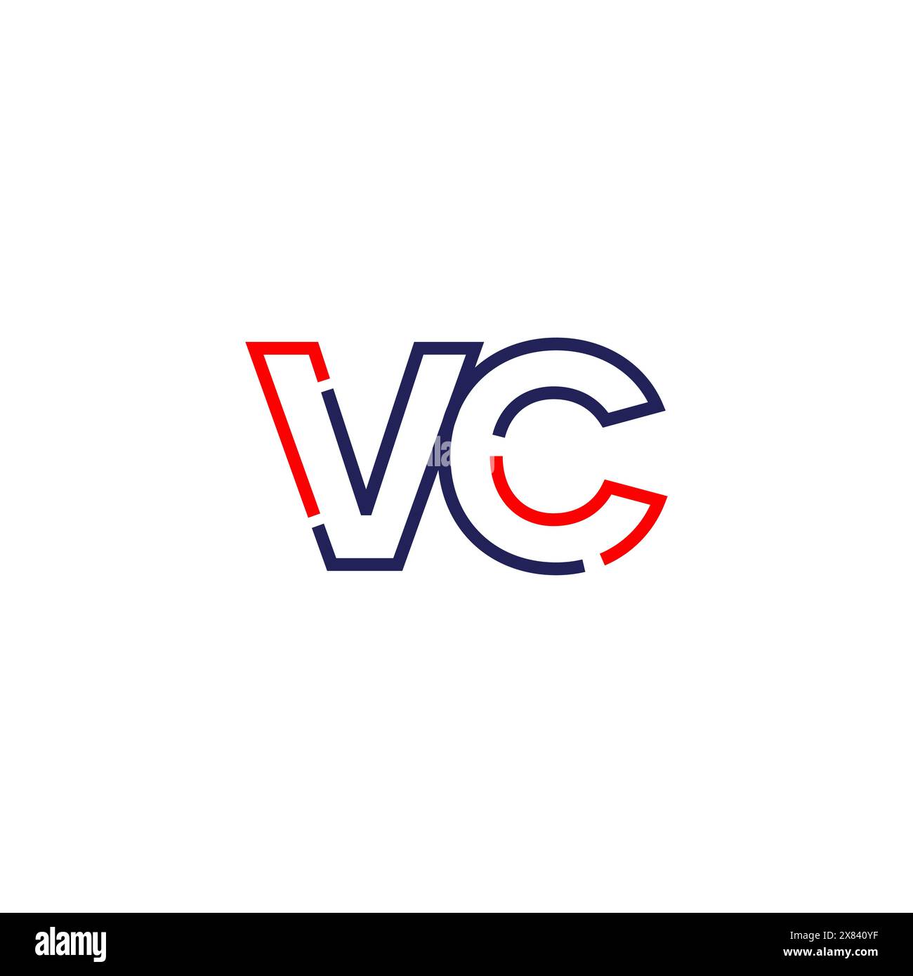 Vc logo design hi-res stock photography and images - Alamy
