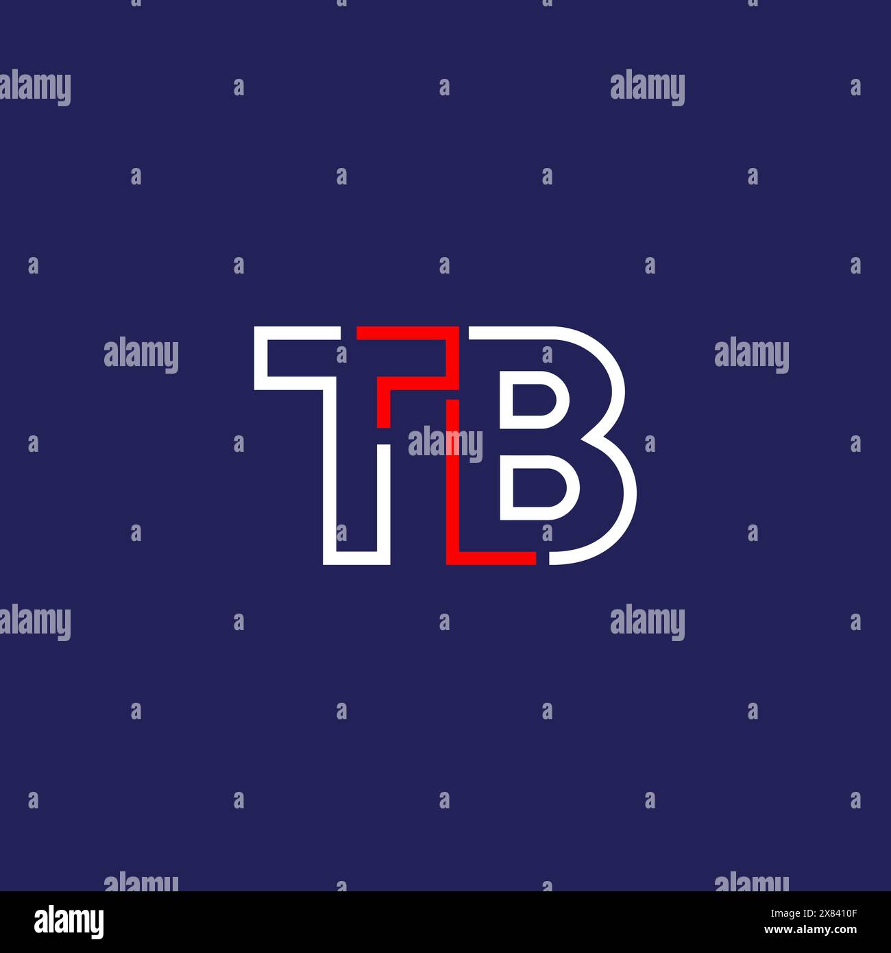 TB tech logo concept design Stock Vector Image & Art - Alamy