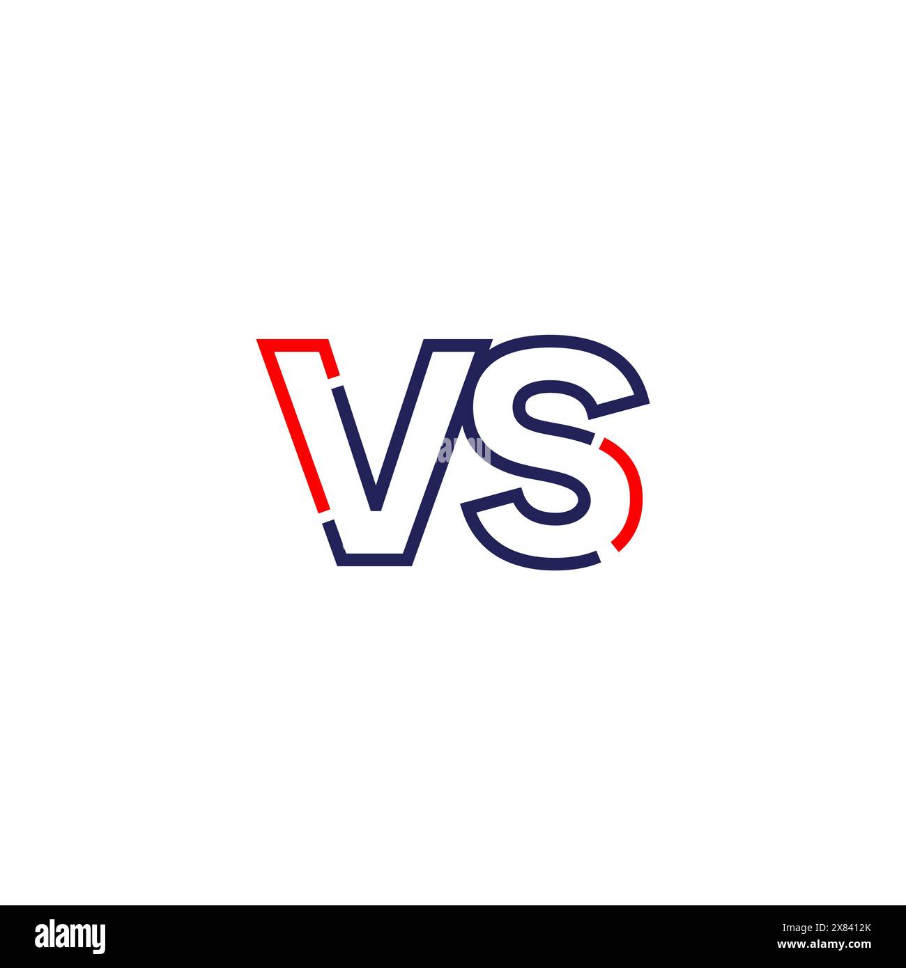 Vs tech logo hi-res stock photography and images - Alamy