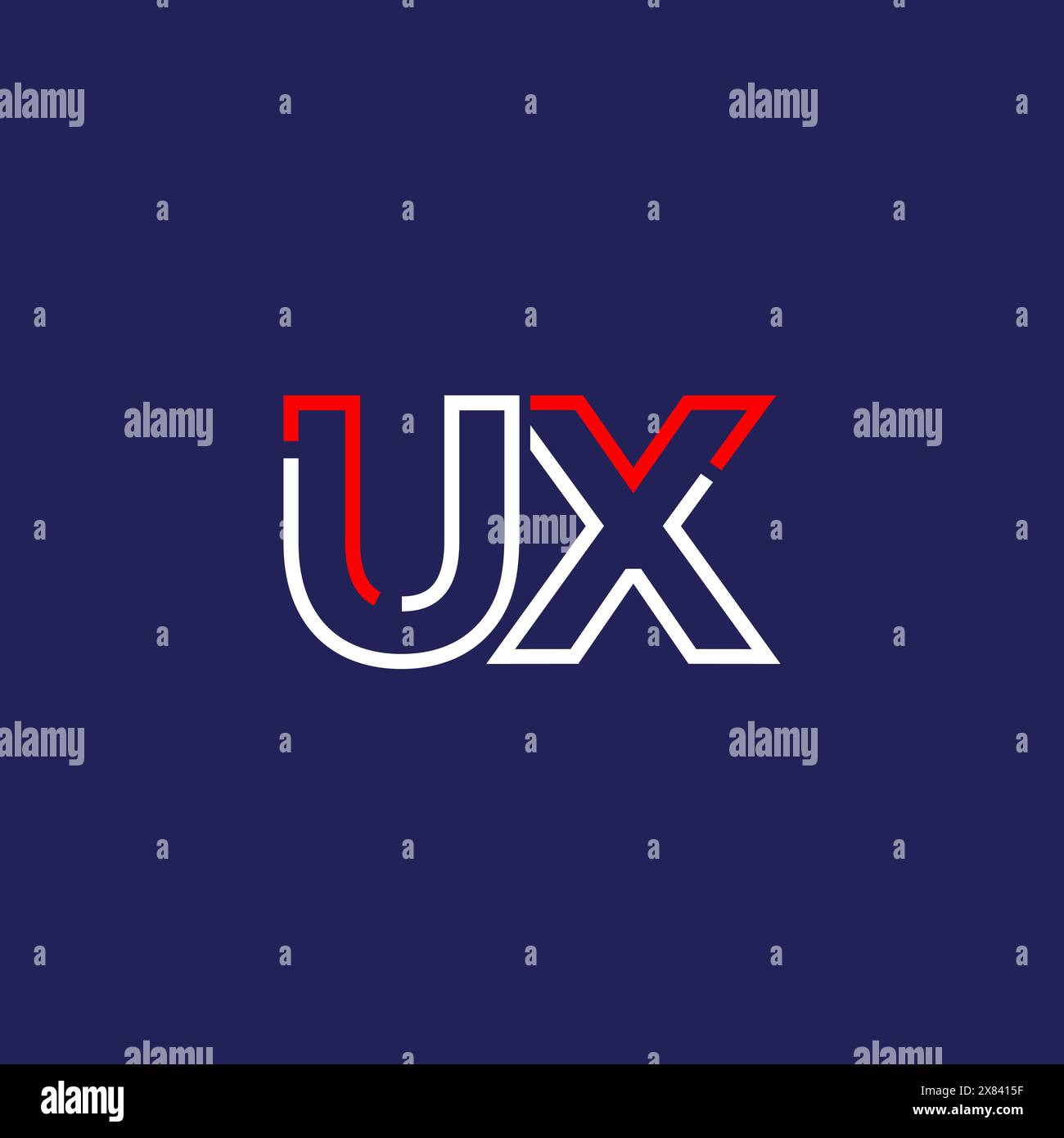 Ux tech logo hi-res stock photography and images - Alamy