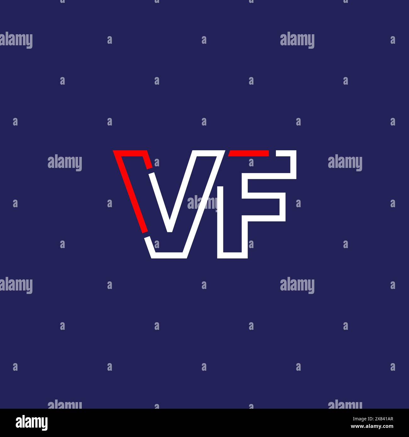 Vf design Stock Vector Images - Alamy
