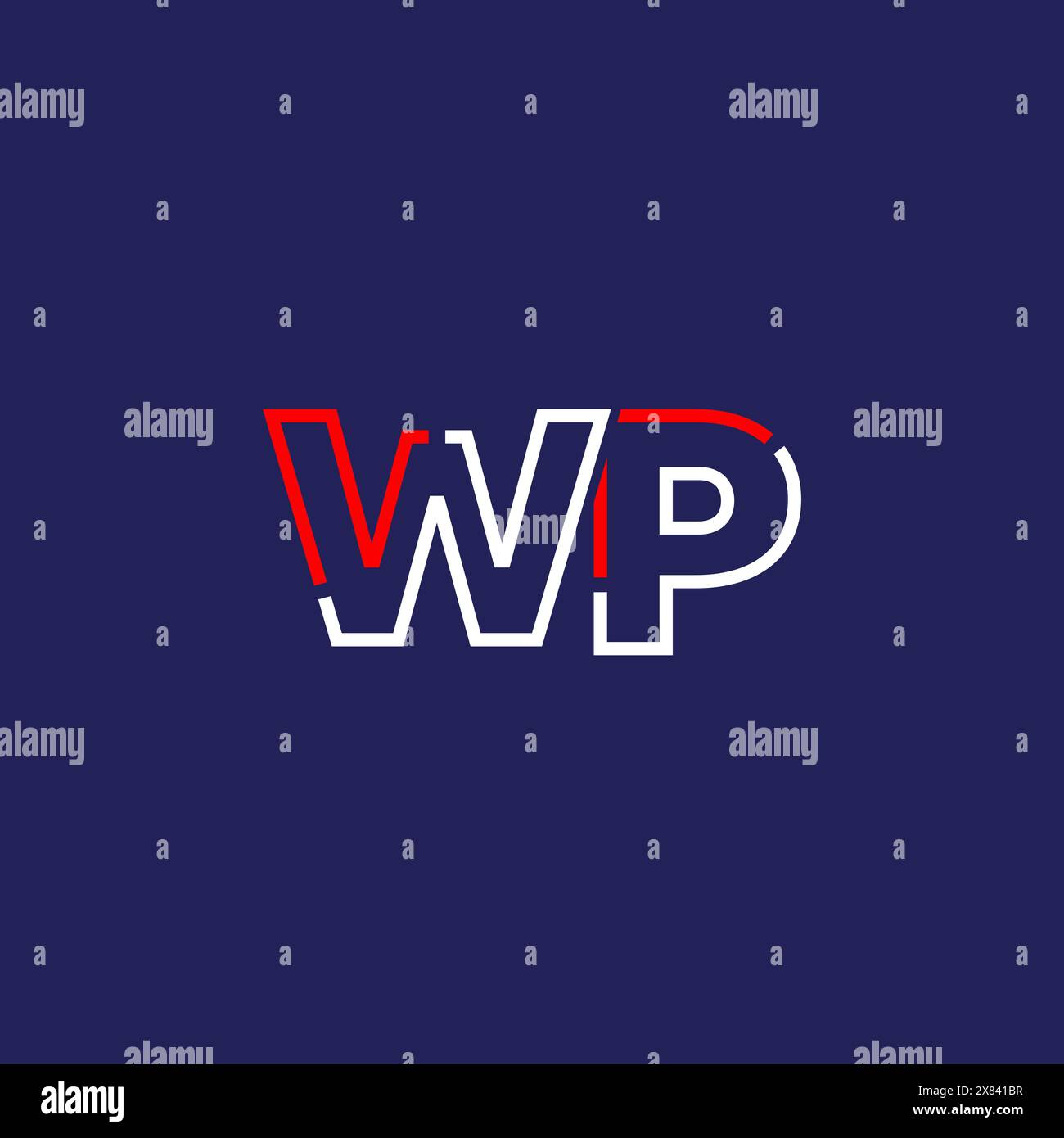 Wp tech logo Stock Vector Images - Alamy