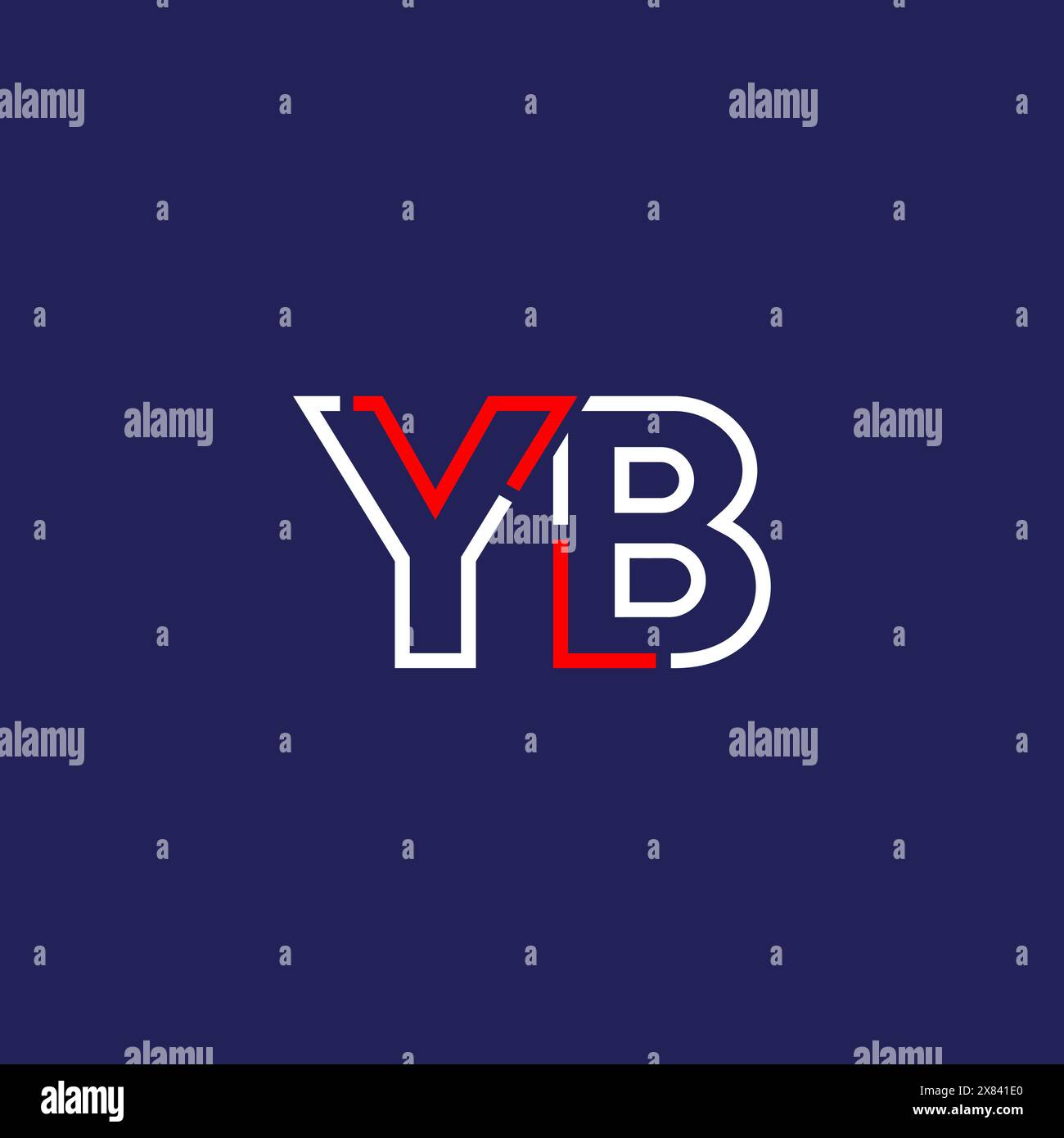 YB tech logo concept design Stock Vector Image & Art - Alamy