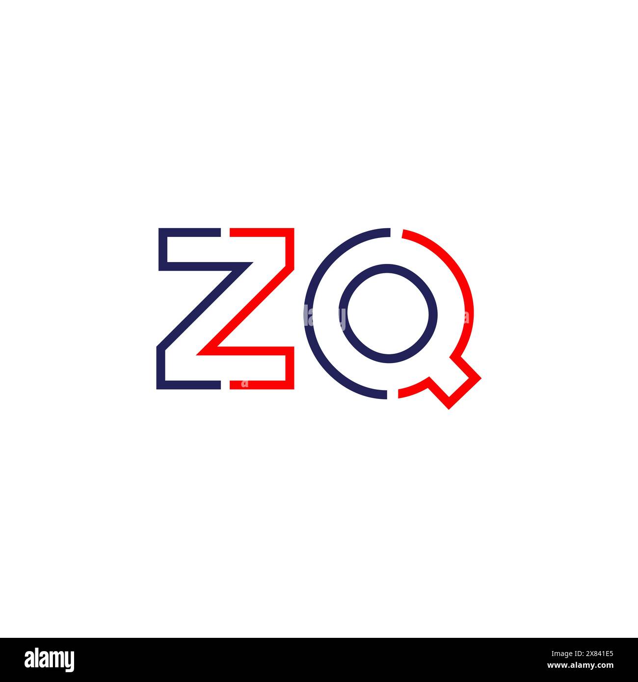 Zq tech logo Stock Vector Images - Alamy