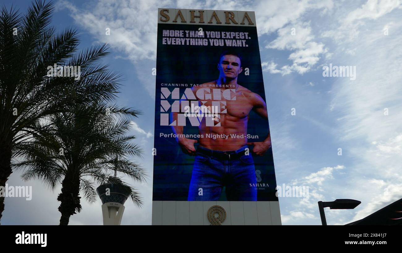 Las Vegas, Nevada, USA 14th May 2024 Channing Tatum Presents Magic Mike ...