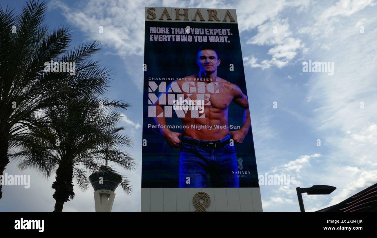 Las Vegas, Nevada, USA 14th May 2024 Channing Tatum Presents Magic Mike ...