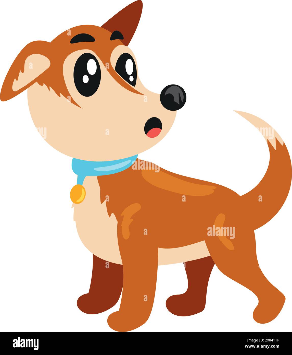dog cartoon character Stock Vector Image & Art - Alamy