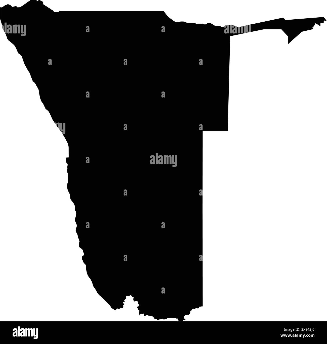 namibia country map icon africa continent illustration design Stock ...