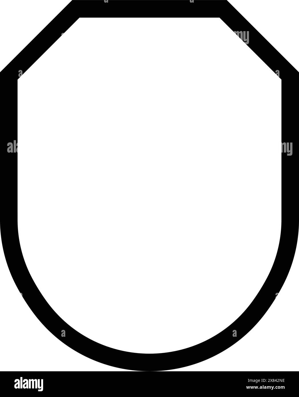 shield icon element line illustration design Stock Vector Image & Art ...