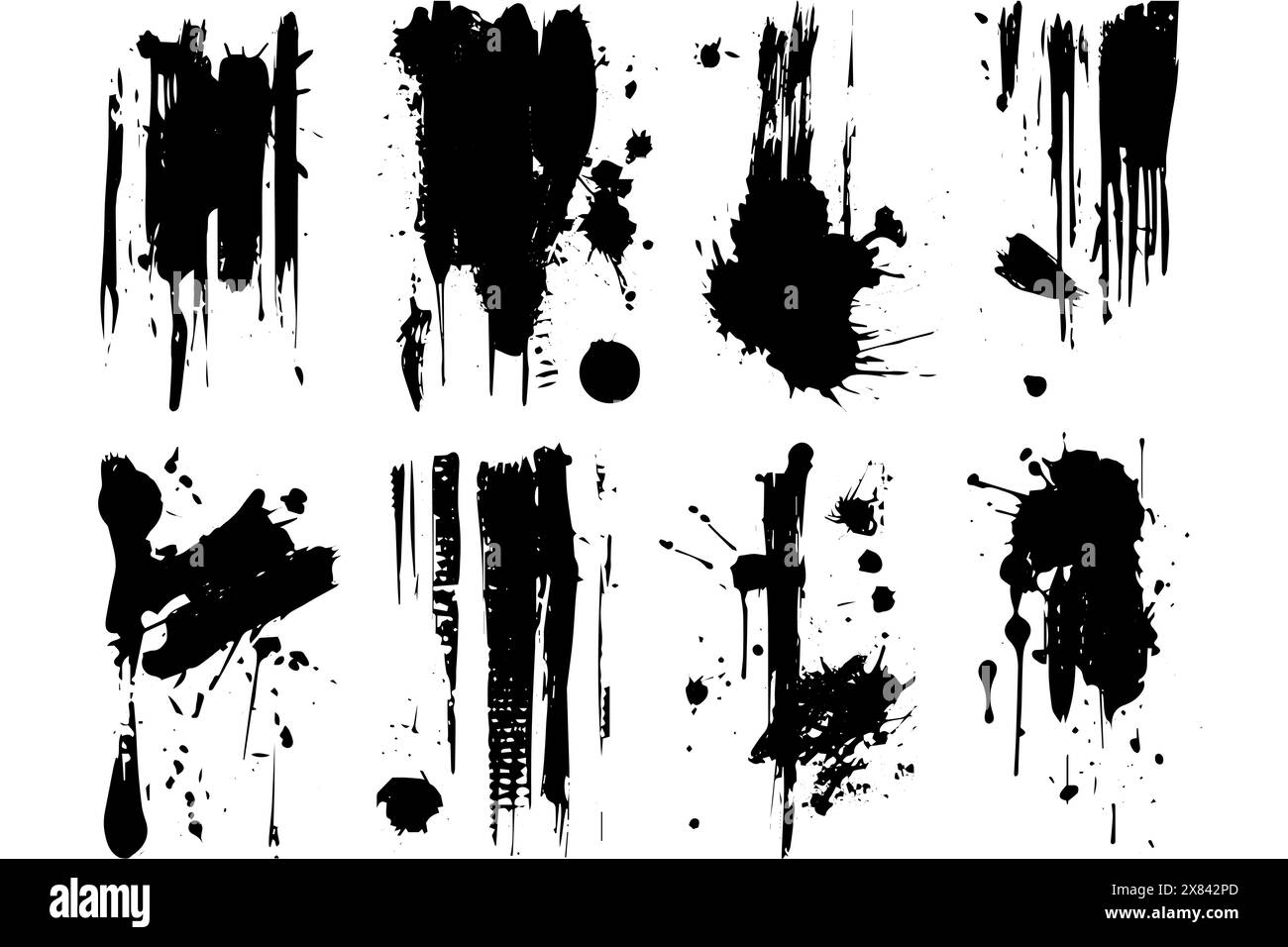 Dynamic wet ink splash Cut Out Stock Images & Pictures - Alamy