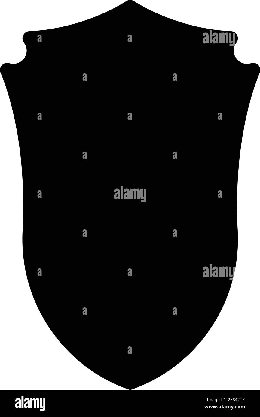 Shield symbol Black and White Stock Photos & Images - Alamy