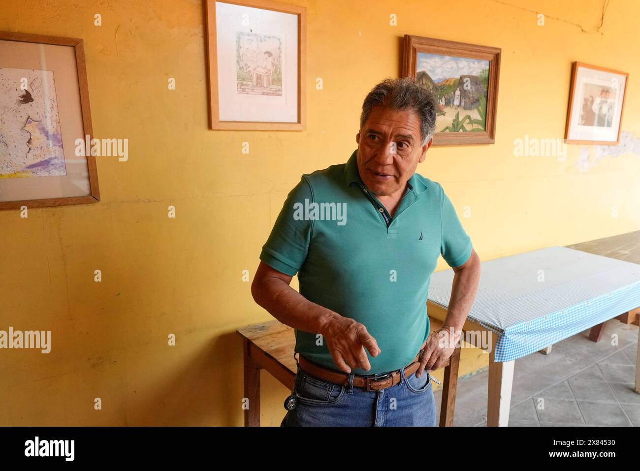 Ramón Gálvez, cousin of presidential candidate Xóchitl Gálvez, speaks ...