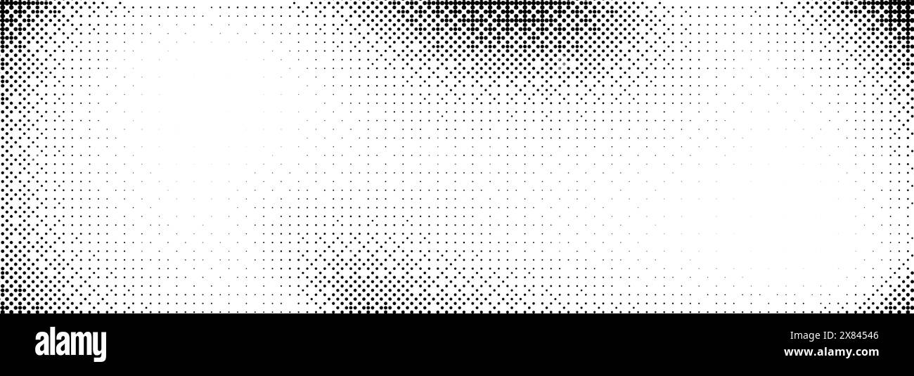 Bitmap pixelated grunge gradient texture. Black and white dither ...