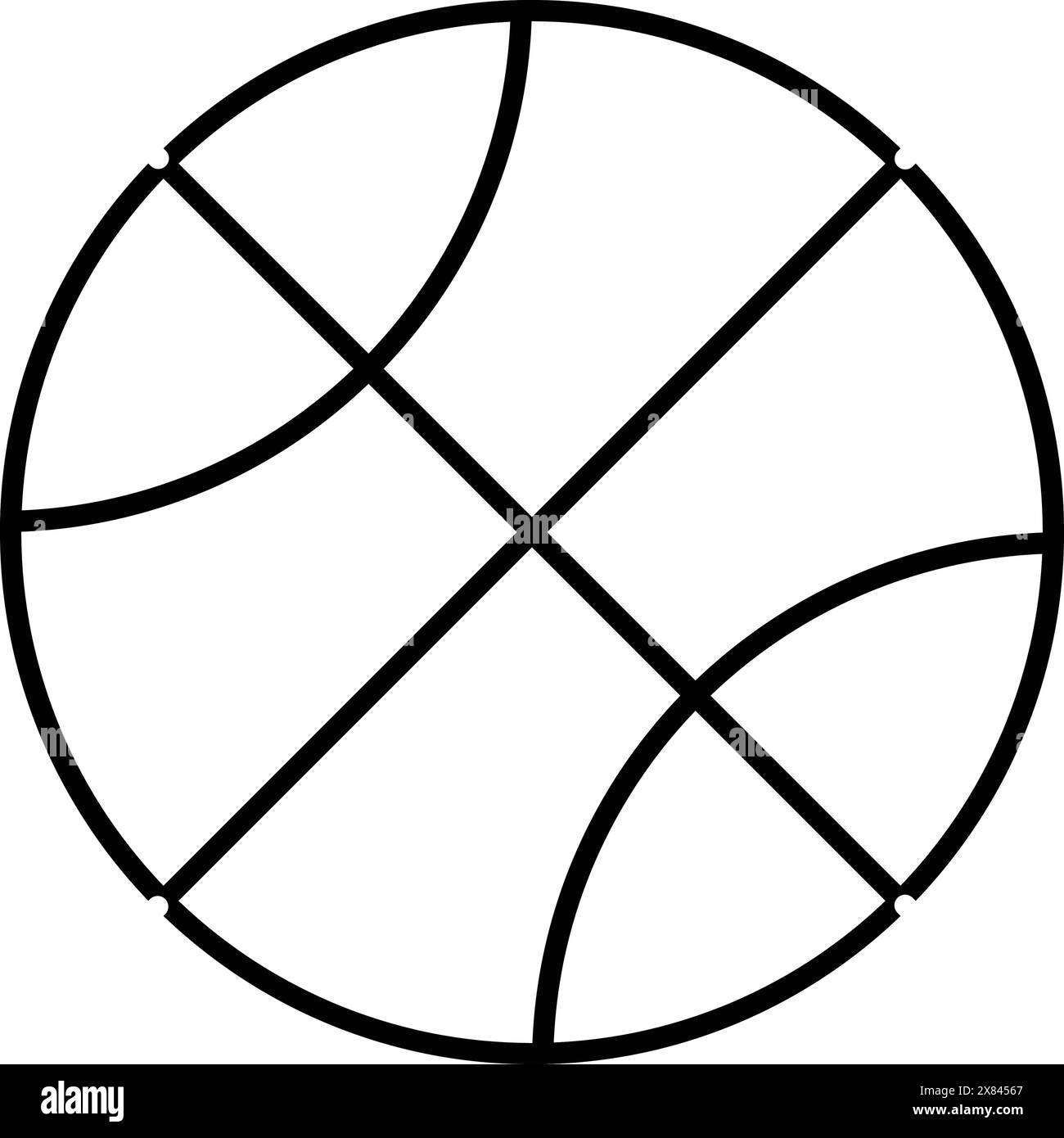 Black ball line Stock Vector Images - Alamy