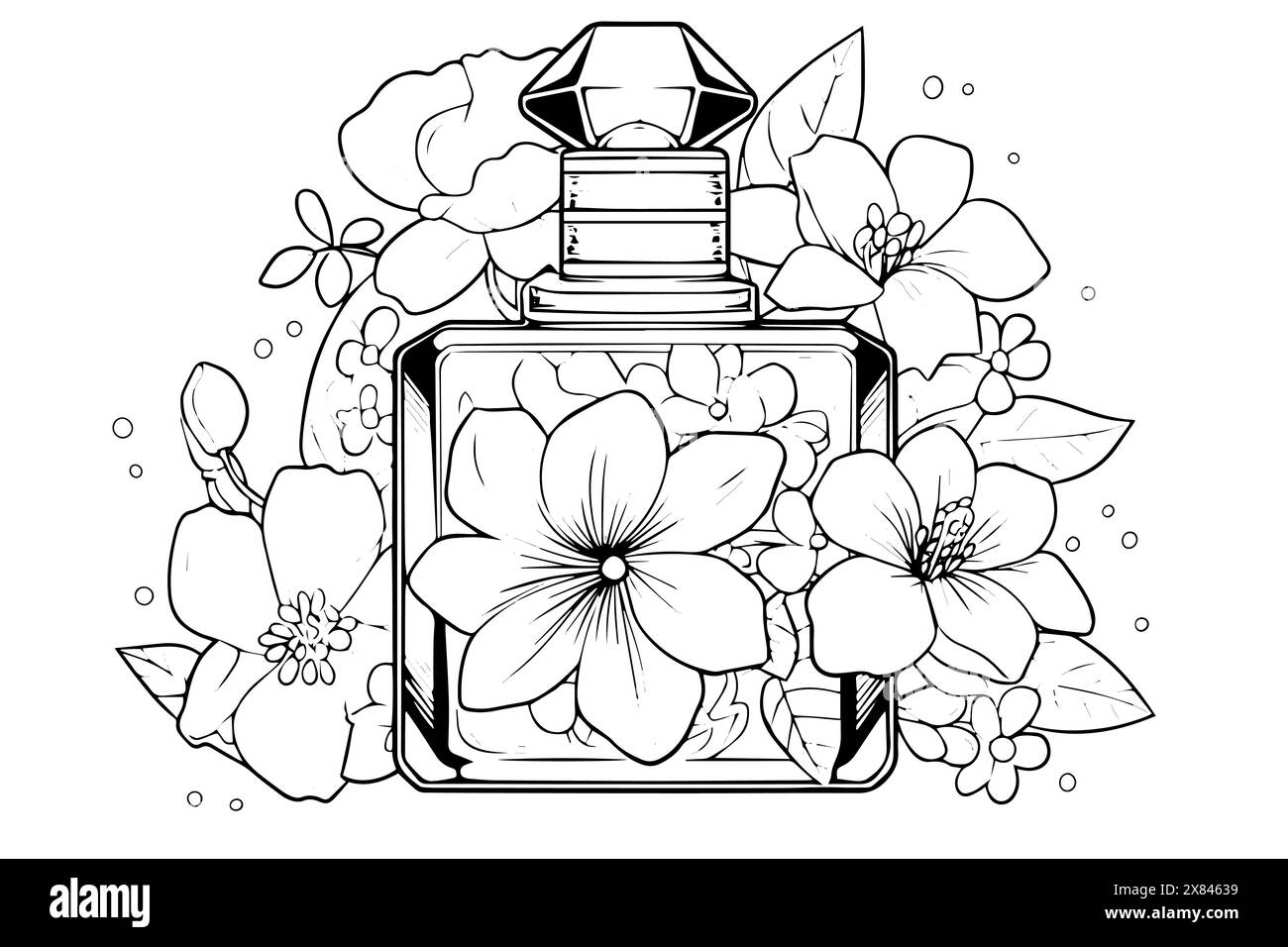 Perfume Bottles Drawings