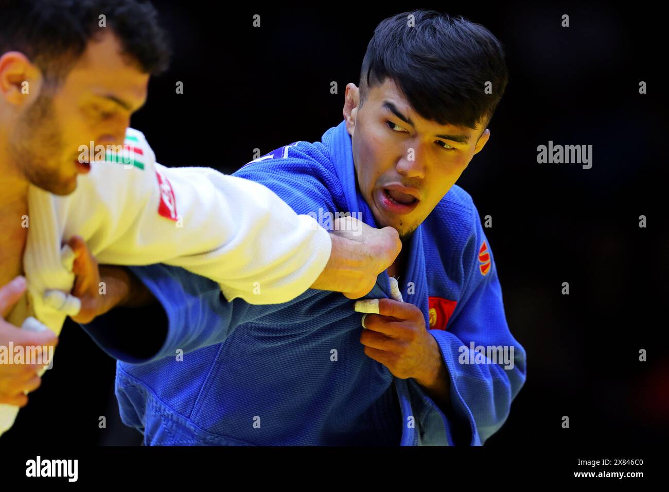 (L-R) Christian Parlati (ITA), Erlan Sherov (KGZ), MAY 22, 2024 -Judo ...