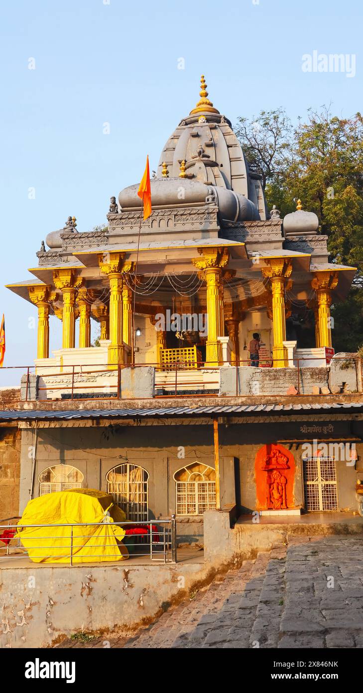 View of New Kashi Vishwanath Temple at Narmada Riverside, Ahilya Devi ...