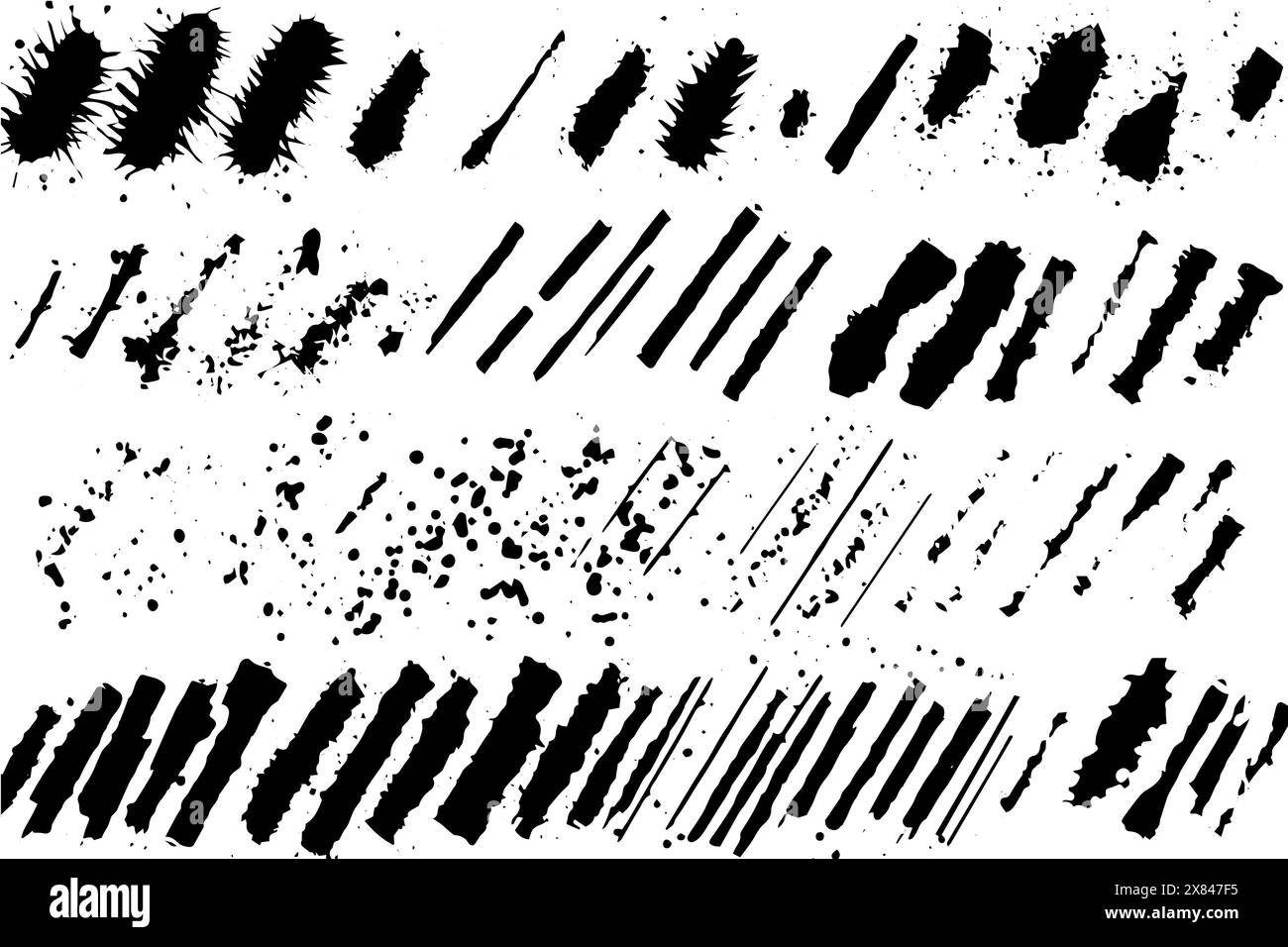 Japanese brush strokes frame hi-res stock photography and images - Alamy