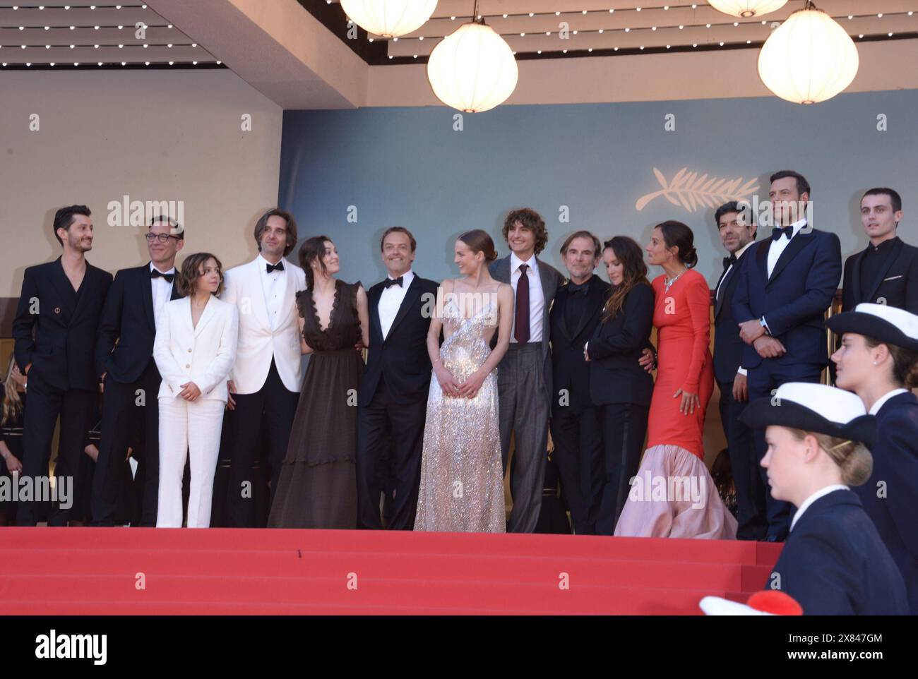 May 22, 2024, Cannes, France: CANNES, FRANCE - MAY 22: (L-R) Alexandre ...