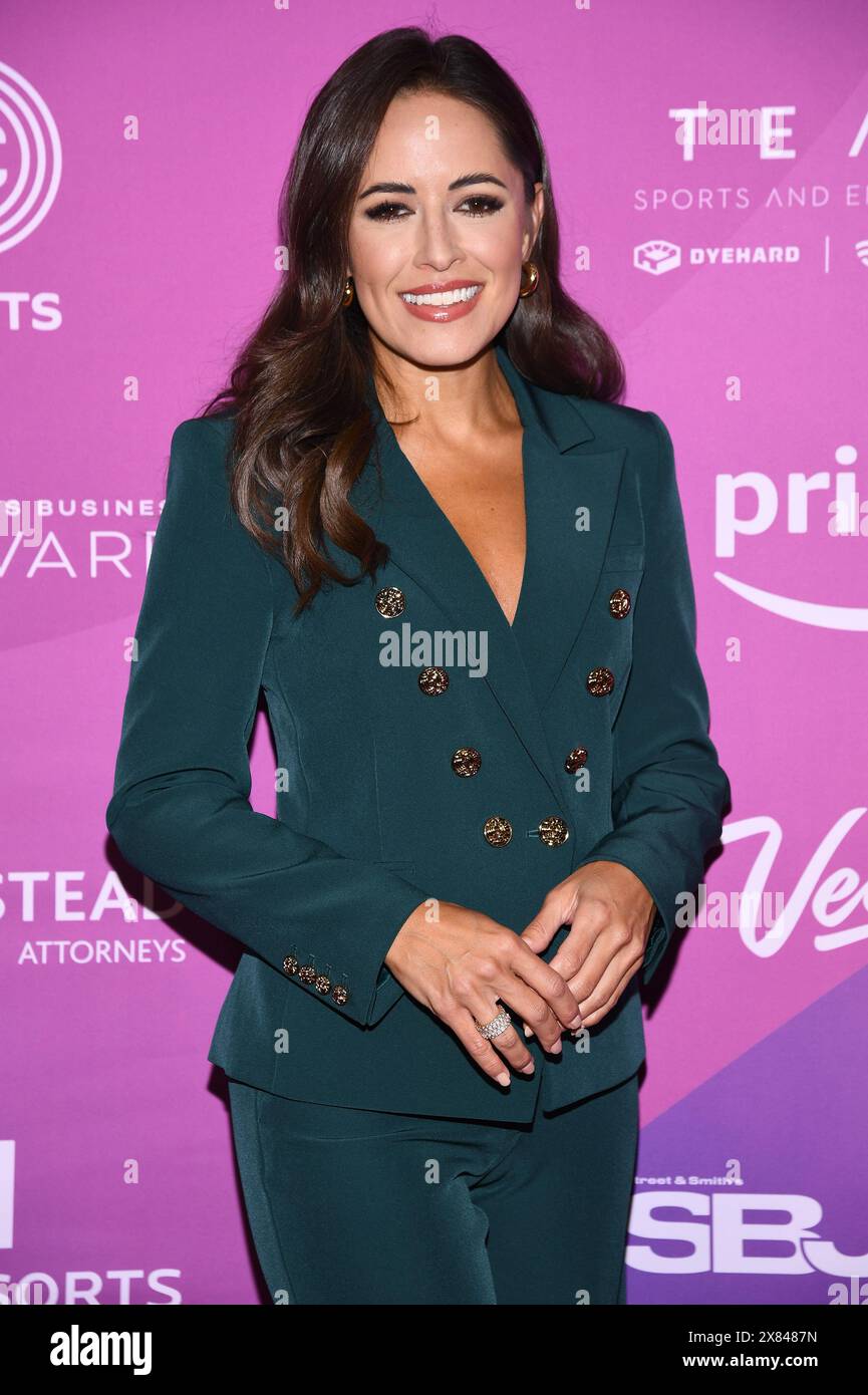 New York, USA. 22nd May, 2024. Kaylee Hartung attends the 2024 SBJ ...