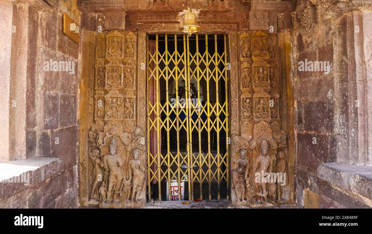 Carving on Antarala of Lord Ganesha Temple, in Campus of Shri ...