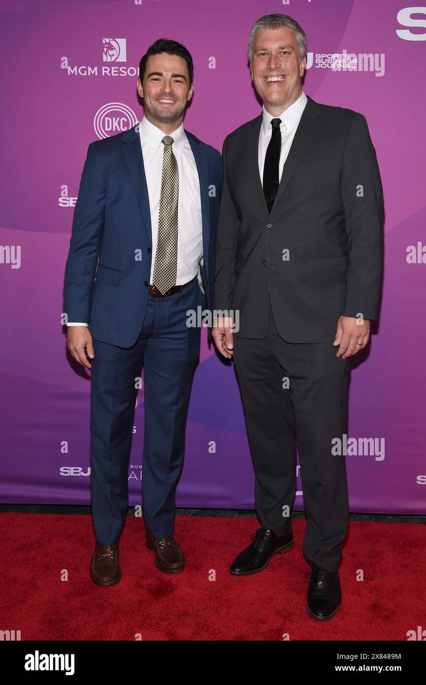 New York, USA. 22nd May, 2024. (L-R) Logan Gerken and Jack Hogan attend ...