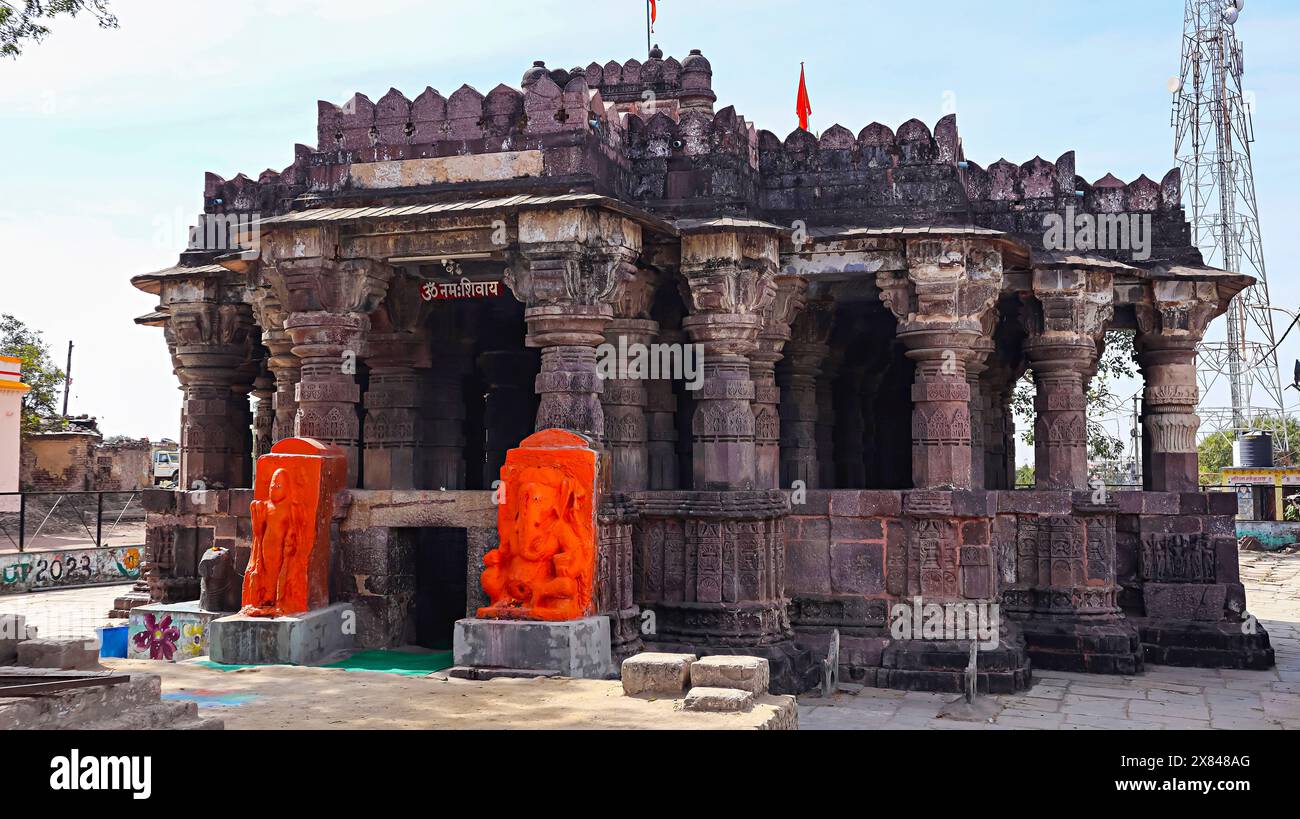 View of Shri Virupaksha Temple, Dedicated to Lord Shiva, Bilpak, Ratlam ...
