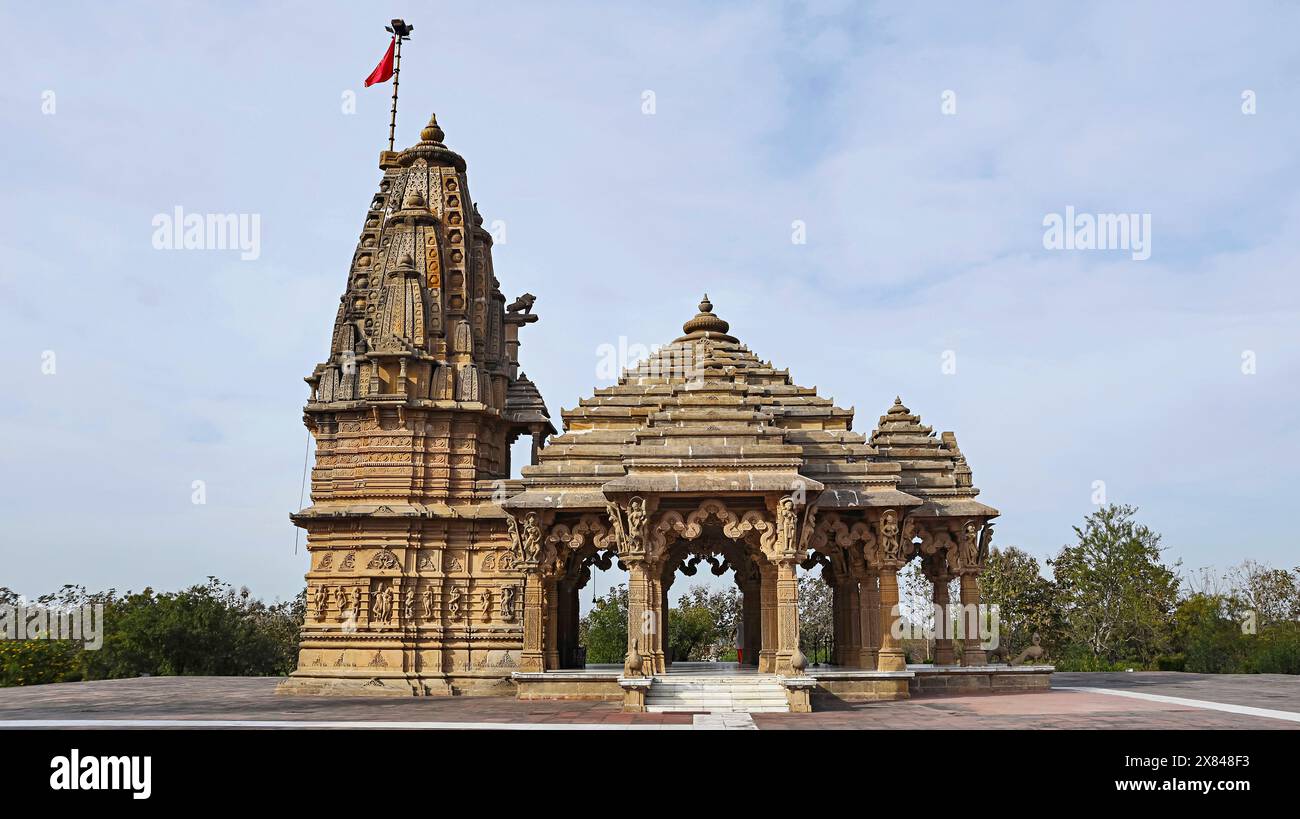 View of Shri Radheshyam Temple, Mangalay Temples, Ratlam, Madhya ...