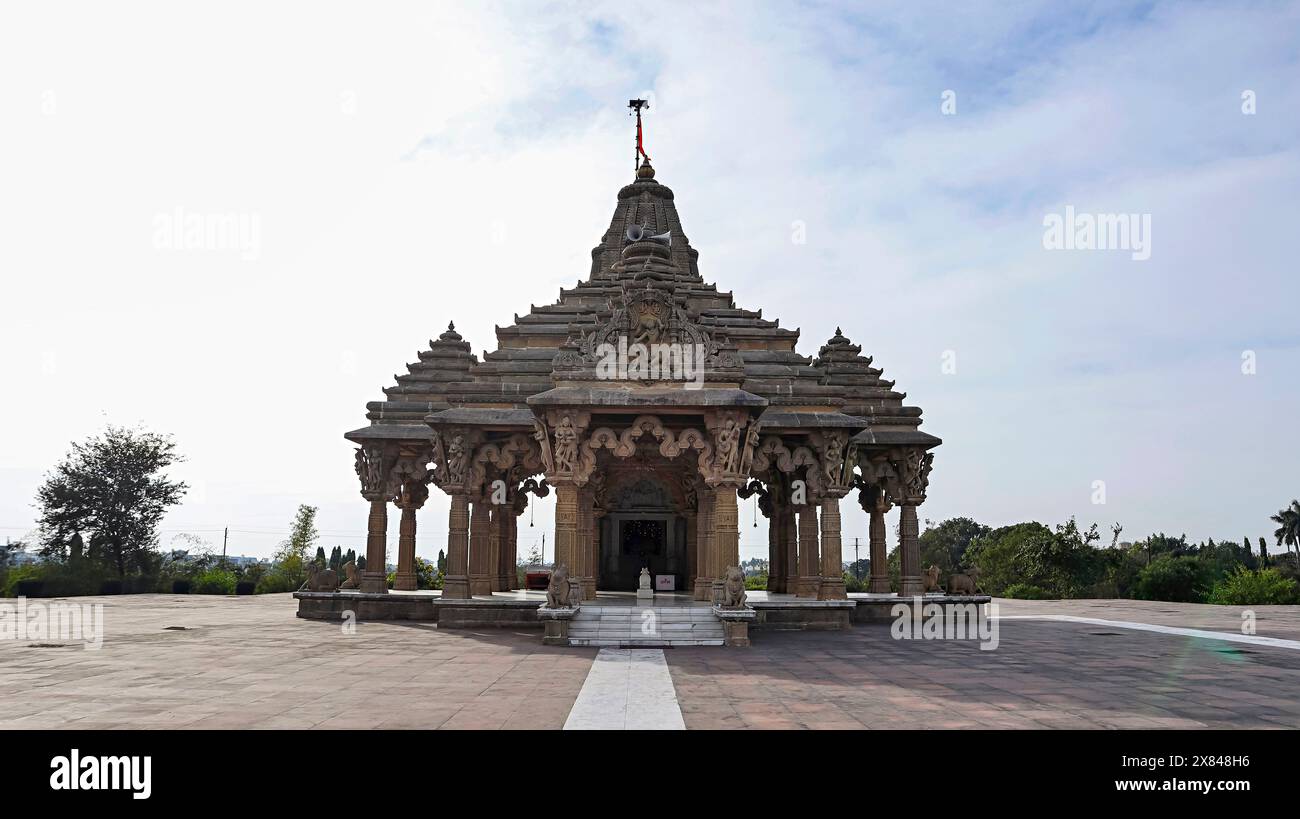 Front View of Lord Shiva Temple, Mangalay Temples, Ratlam, Madhya ...